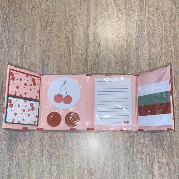 Office | New Cherry Sticky Notes | Poshmark